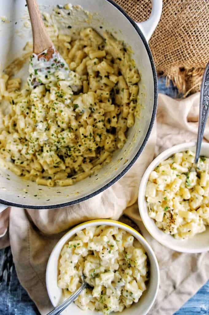 Blue Cheese Mac and Cheese | Sweet Caramel Sunday