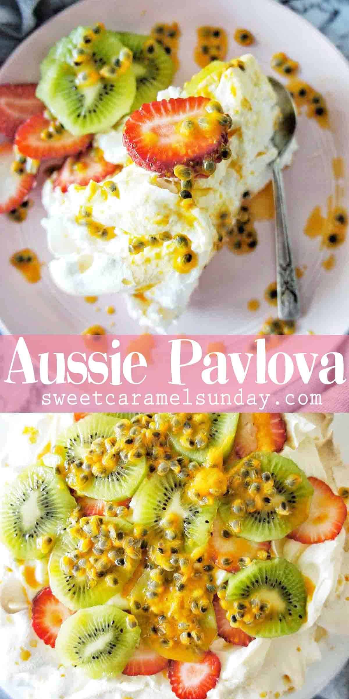 8 Egg Pavlova - Sweet Caramel Sunday