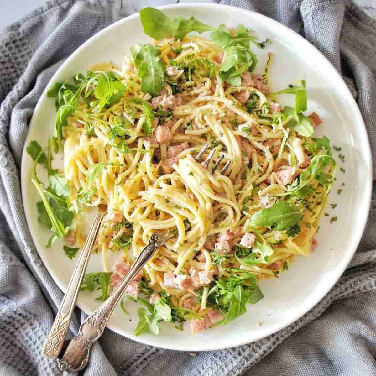 Bacon Spaghetti