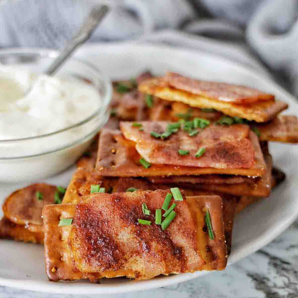 Bacon Crackers - Sweet Caramel Sunday