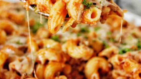 Baked Pasta Bolognese