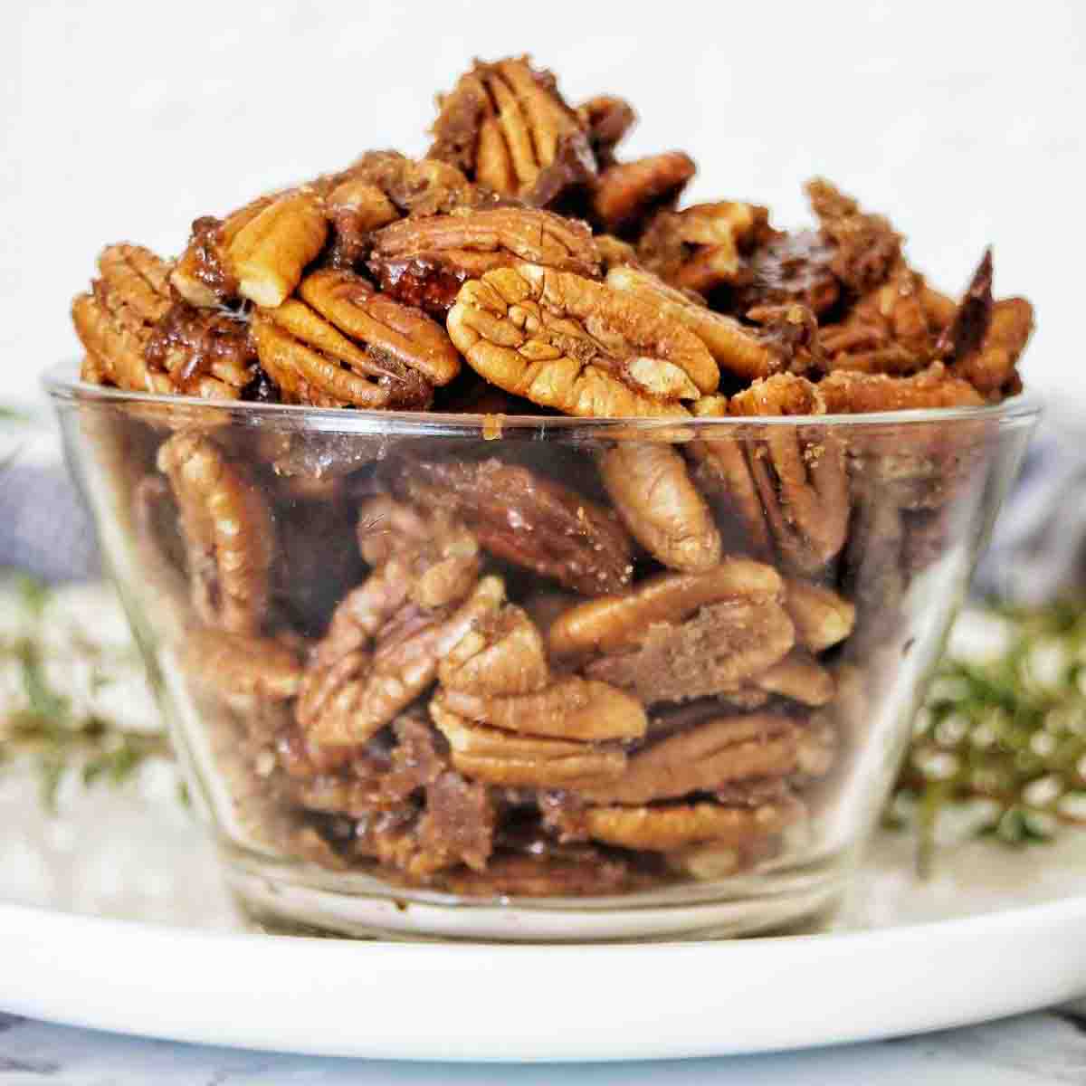 Candied Spiced Pecans