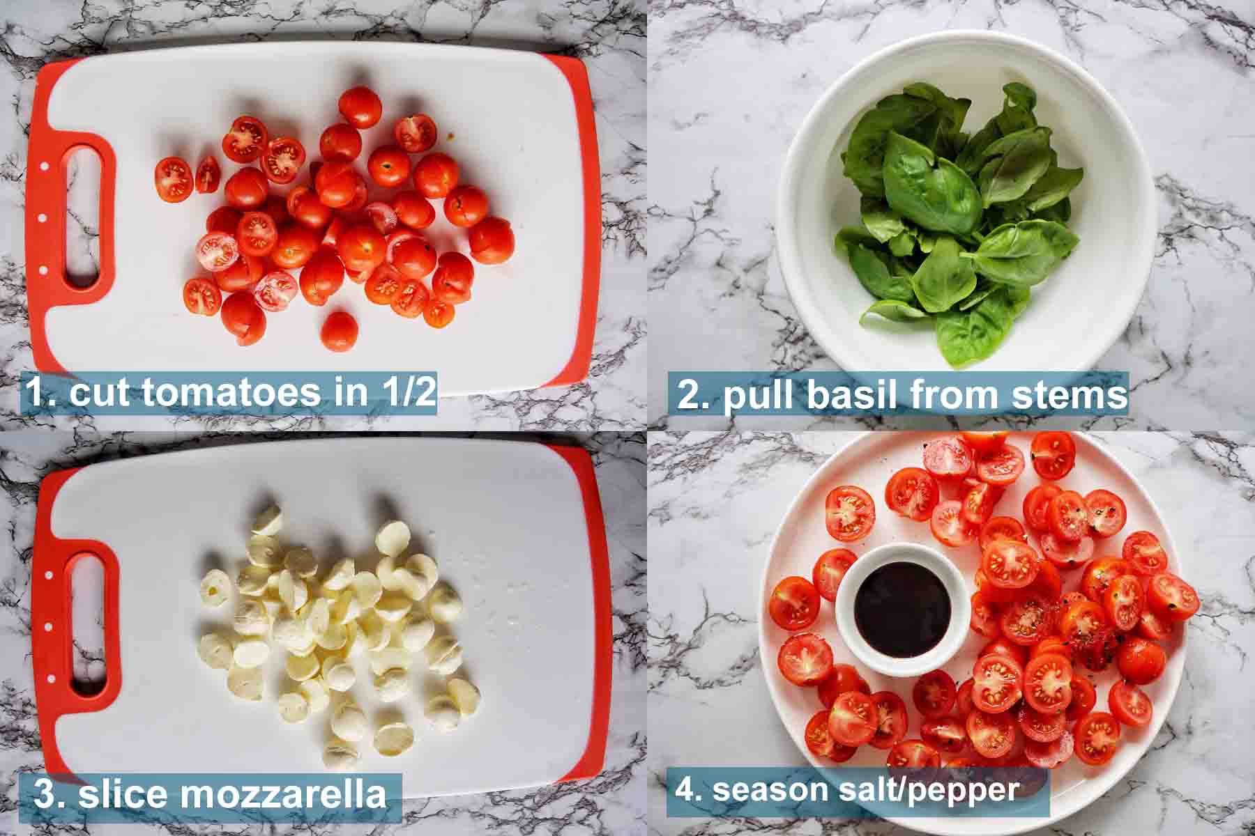 Caprese Salad (with 6 simple ingredients!) | Sweet Caramel Sunday
