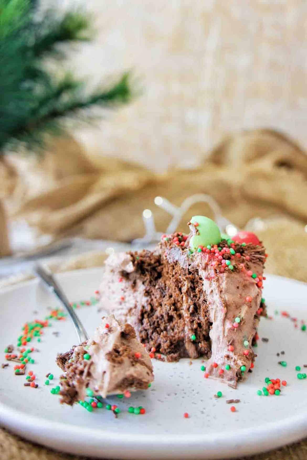 Chocolate Ripple Wreath | Sweet Caramel Sunday