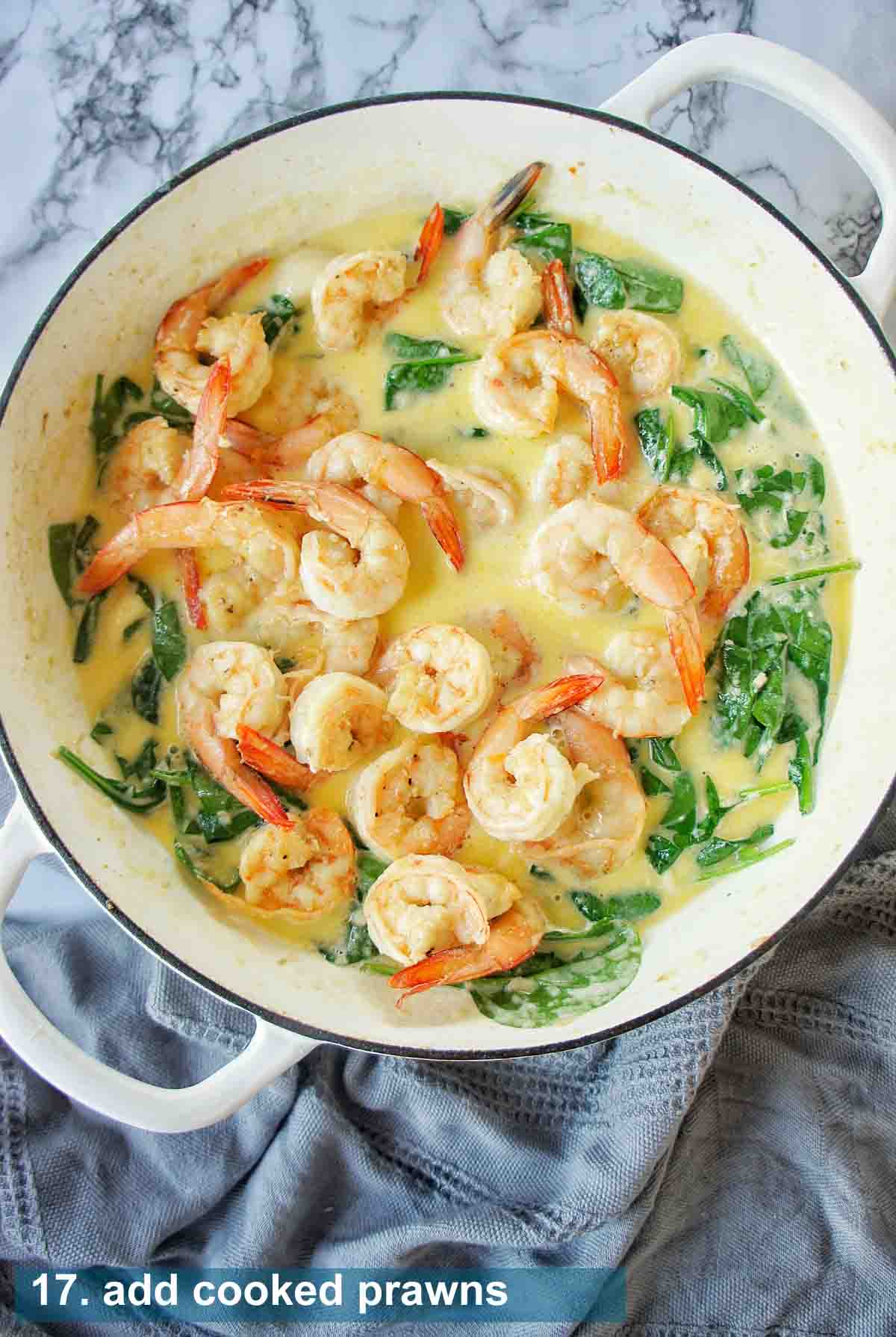 Creamy Garlic Prawns | Sweet Caramel Sunday