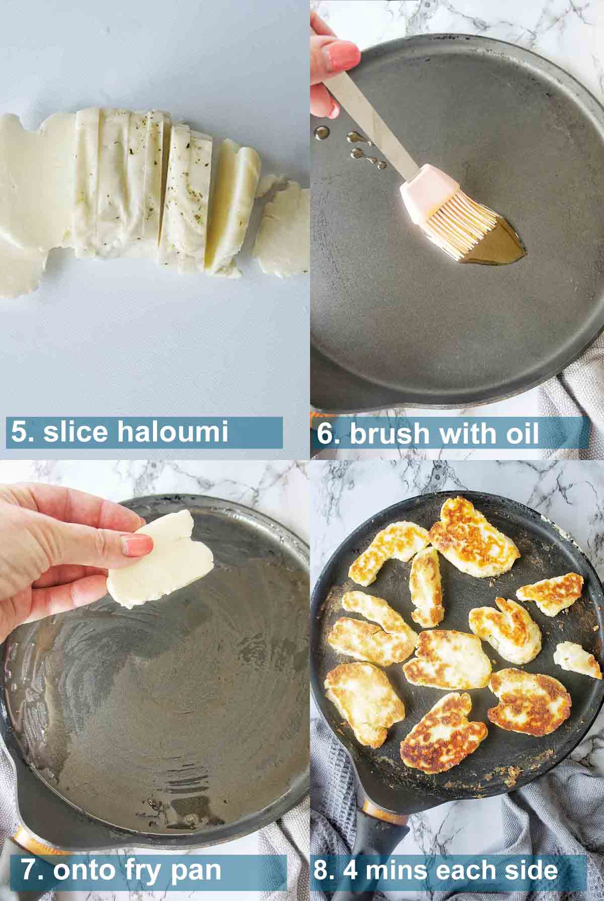 Haloumi Wrap | Sweet Caramel Sunday