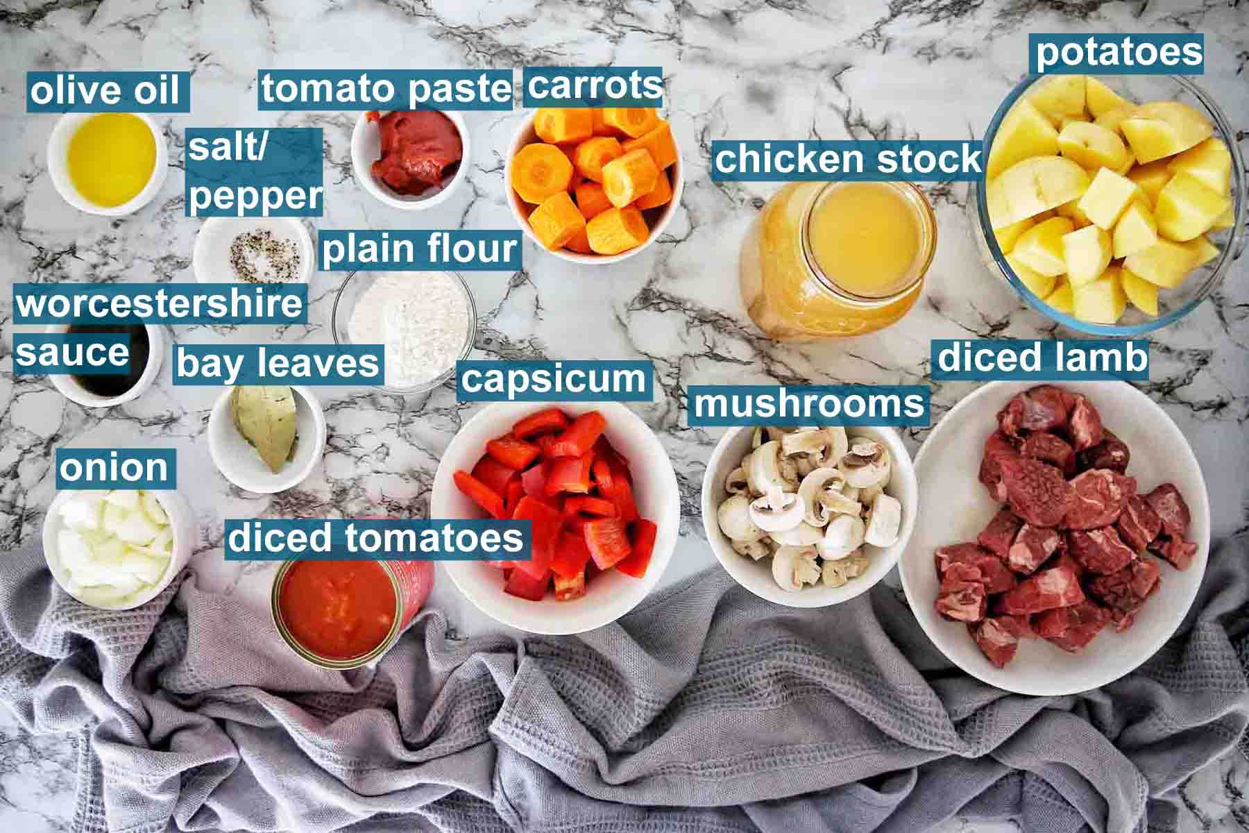 Slow Cooker Lamb Stew - Sweet Caramel Sunday