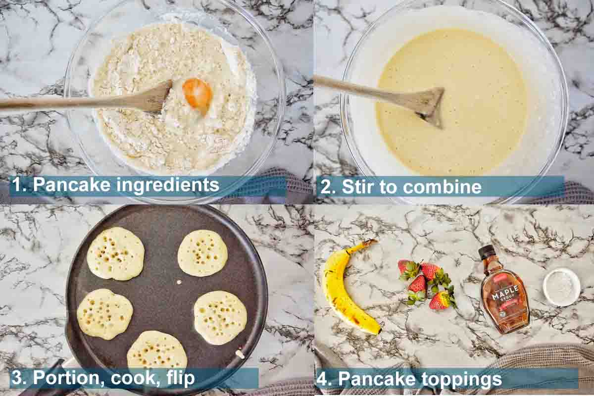 Mini Pancakes - Sweet Caramel Sunday