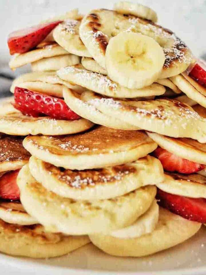 Marshmallow Pancakes - Sweet Caramel Sunday