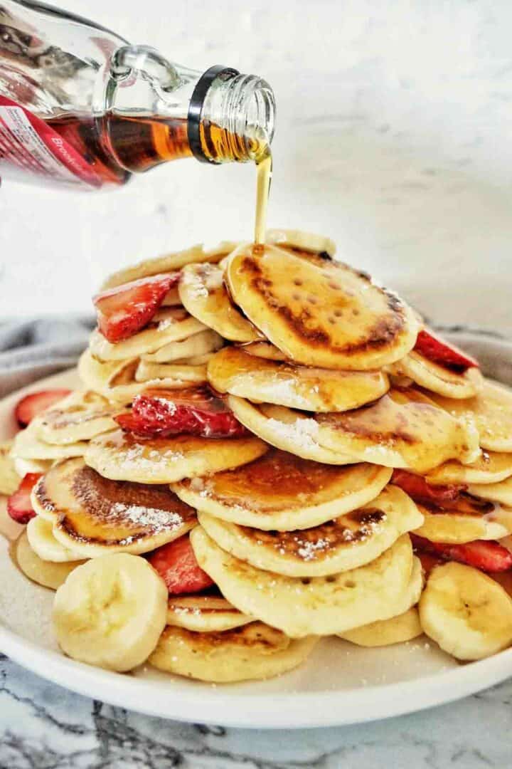 Mini Pancakes - Sweet Caramel Sunday