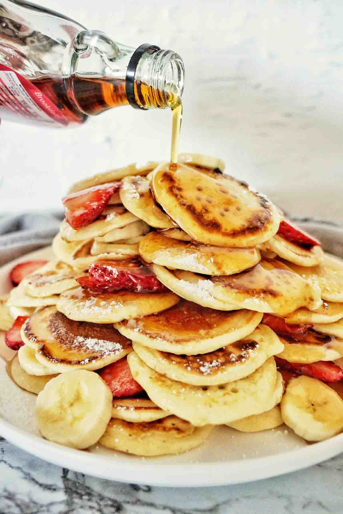 Mini Pancakes - Sweet Caramel Sunday