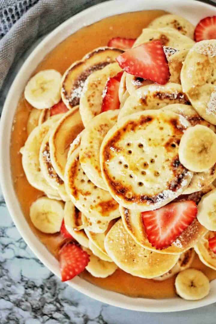 Mini Pancakes - Sweet Caramel Sunday