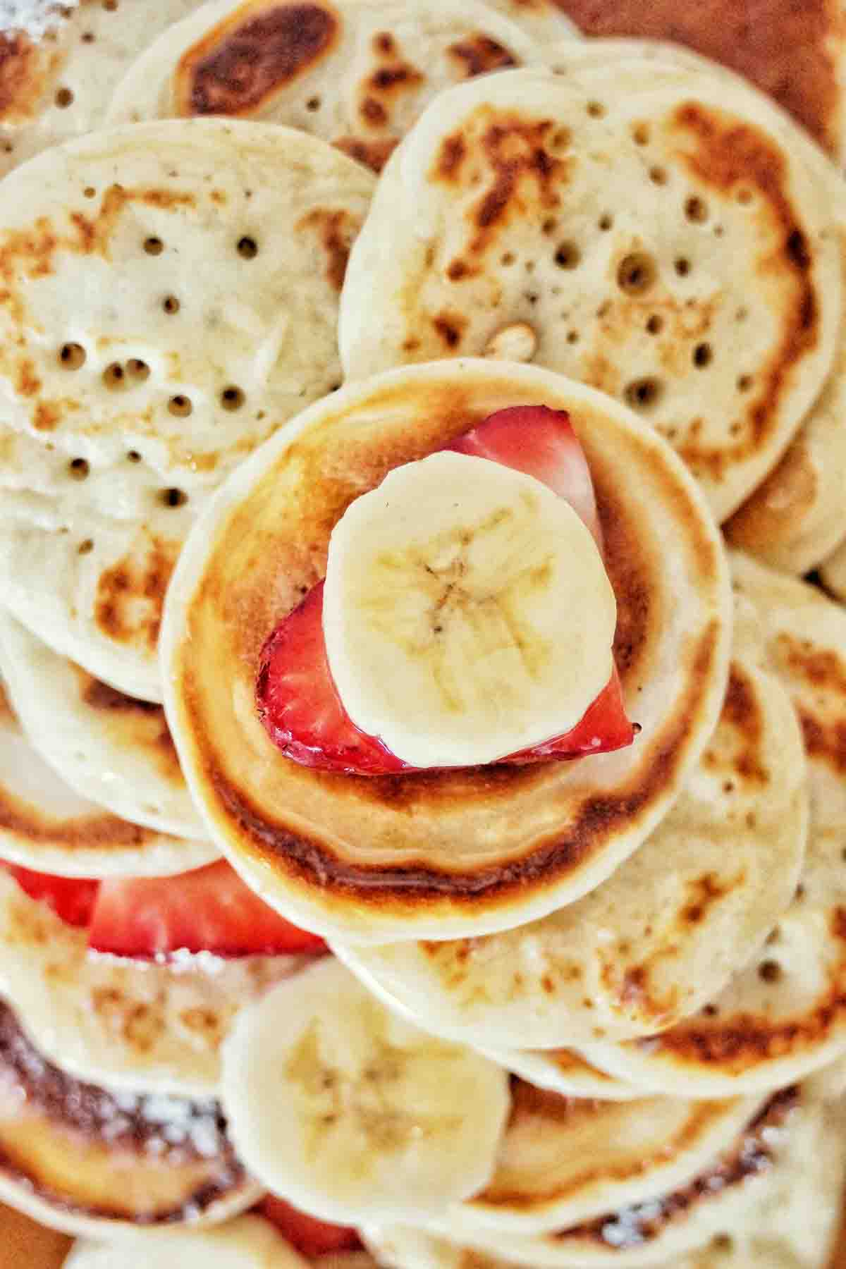 Mini Pancakes - Sweet Caramel Sunday