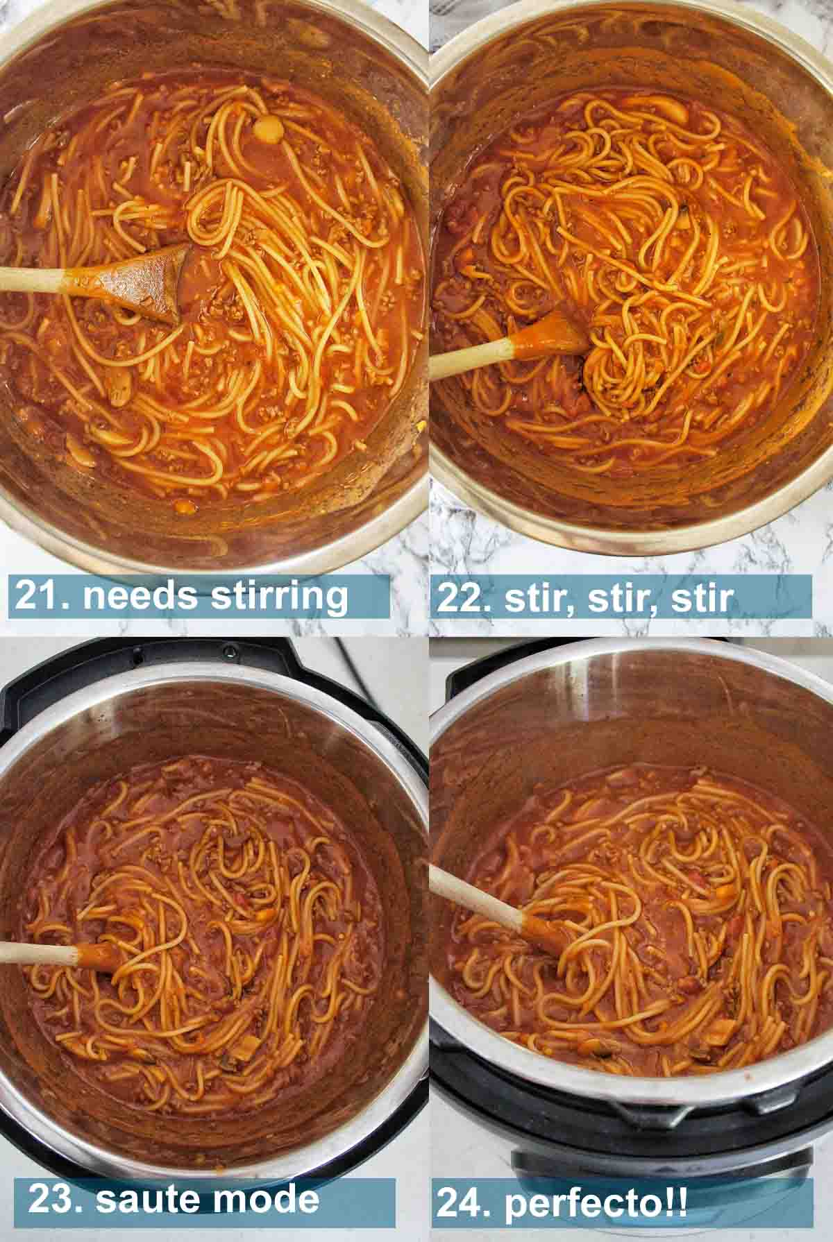 Instant Pot Spaghetti Bolognese | Sweet Caramel Sunday