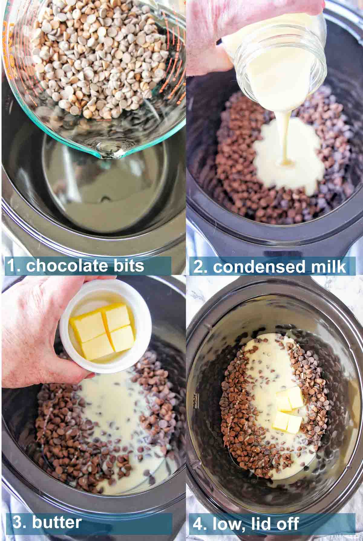 Slow Cooker Christmas Fudge | Sweet Caramel Sunday