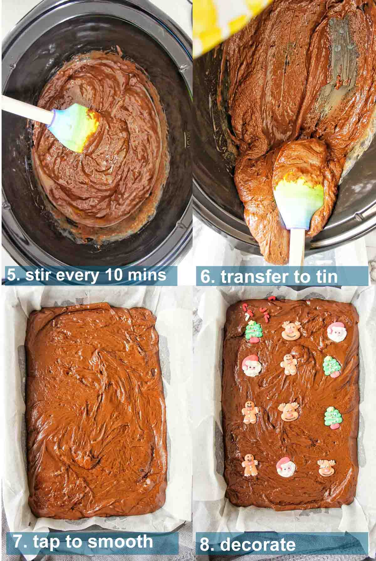 Slow Cooker Christmas Fudge | Sweet Caramel Sunday