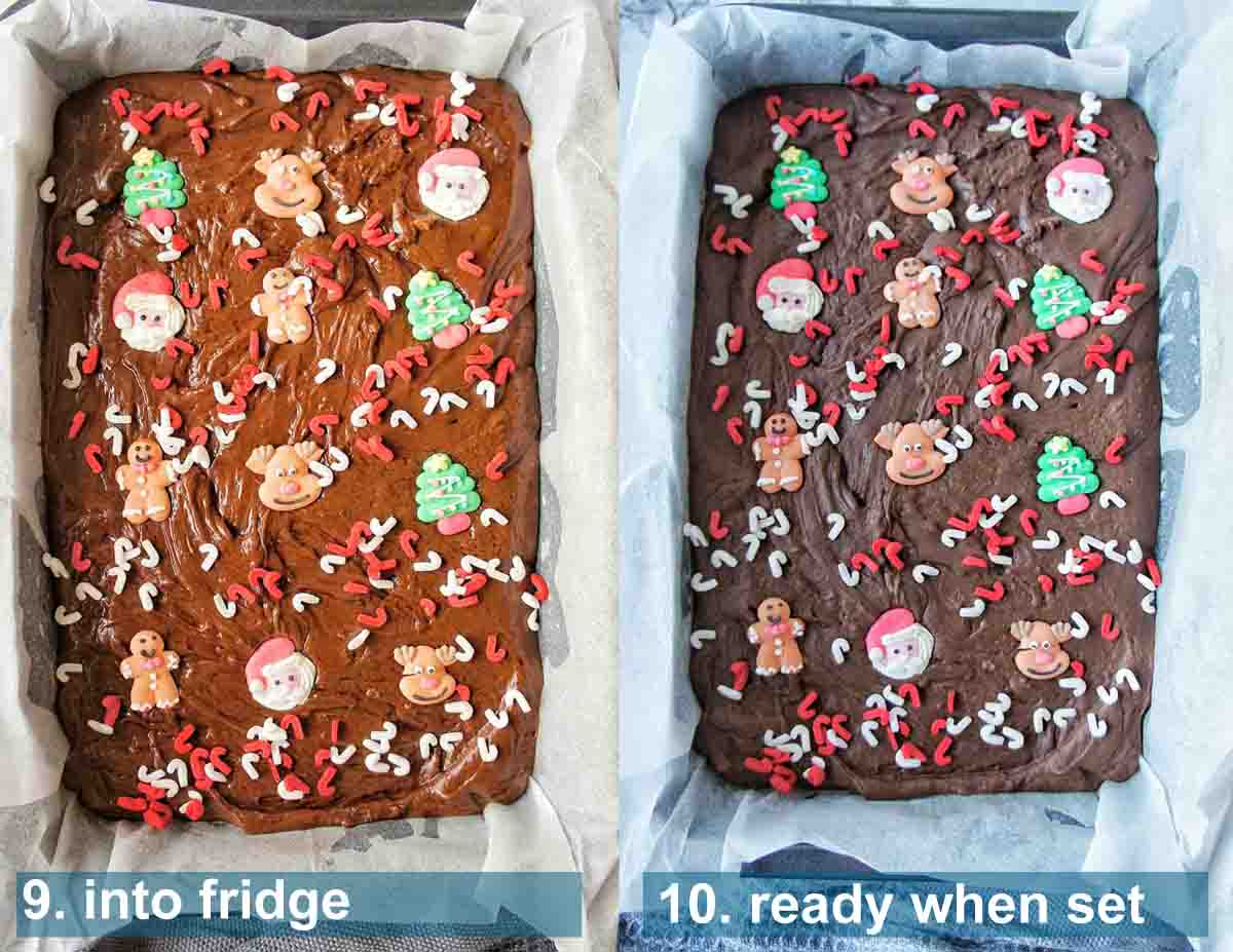 Slow Cooker Christmas Fudge | Sweet Caramel Sunday
