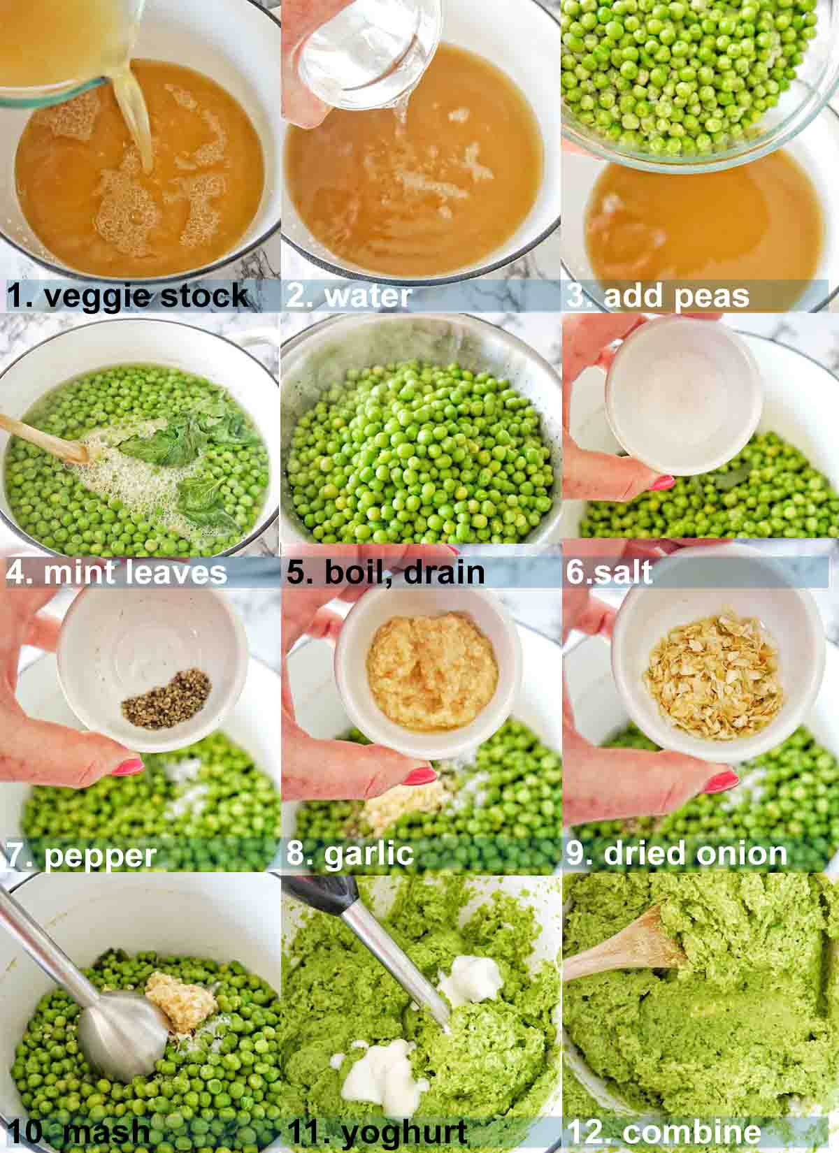 Mashed Peas | Sweet Caramel Sunday